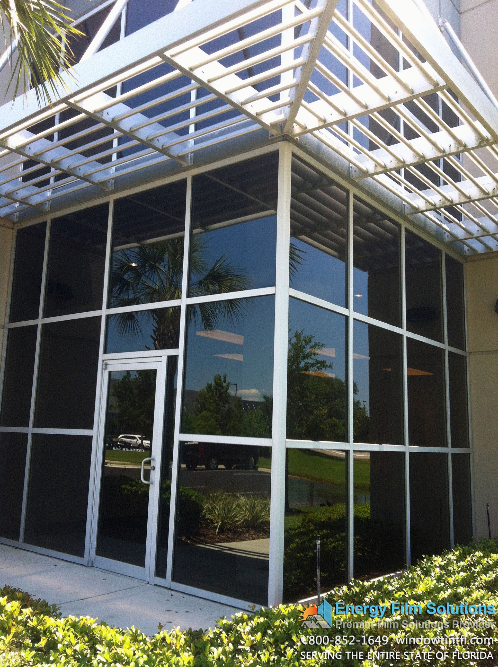 Commercial Glass Window Film Tinting (Buildings, Stores)