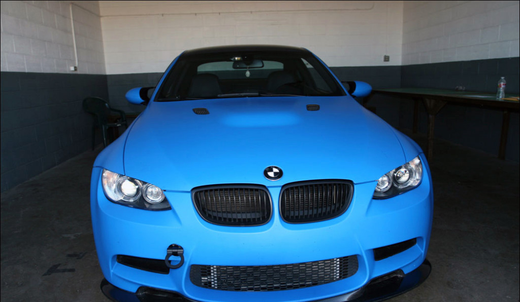 Matte Blue Vinyl Wrap for your Car