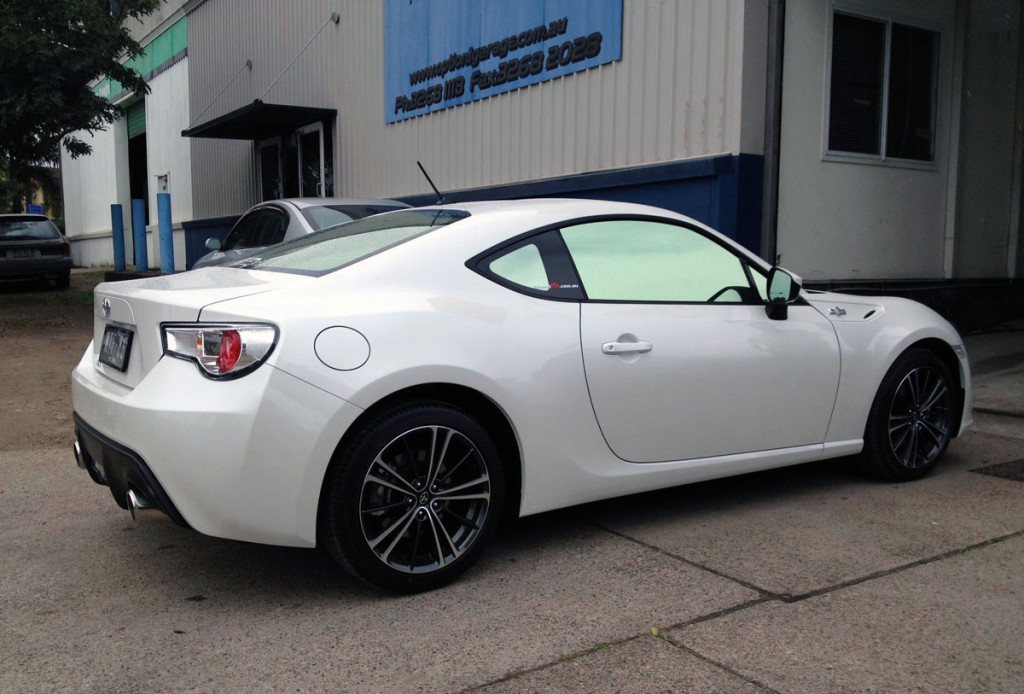 Silver Car Window Tint Installation Service Chicago, IL