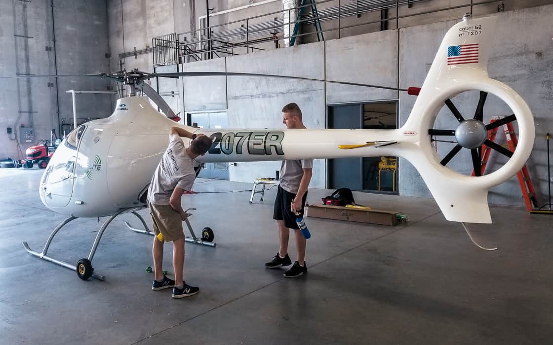 Book Helicopter Wrap Application at Tinting Chicago