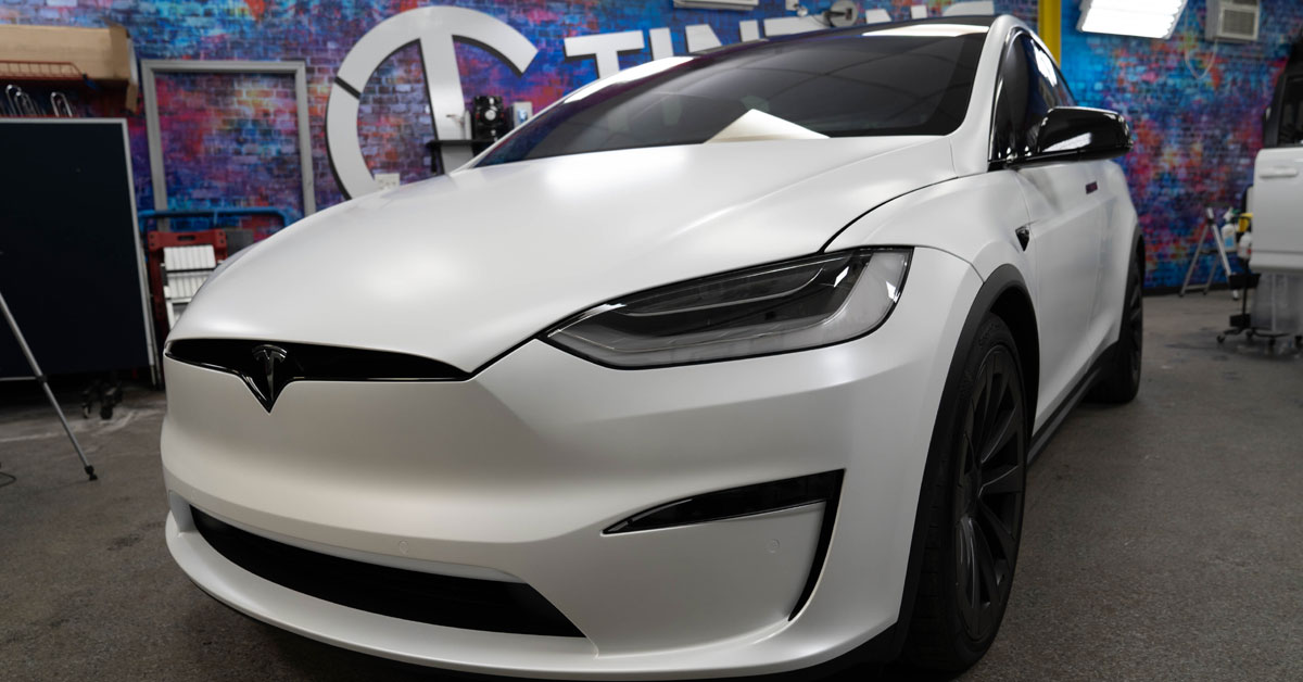 Tesla PPF VS Ceramic Coating: What's Best? Tinting Chicago