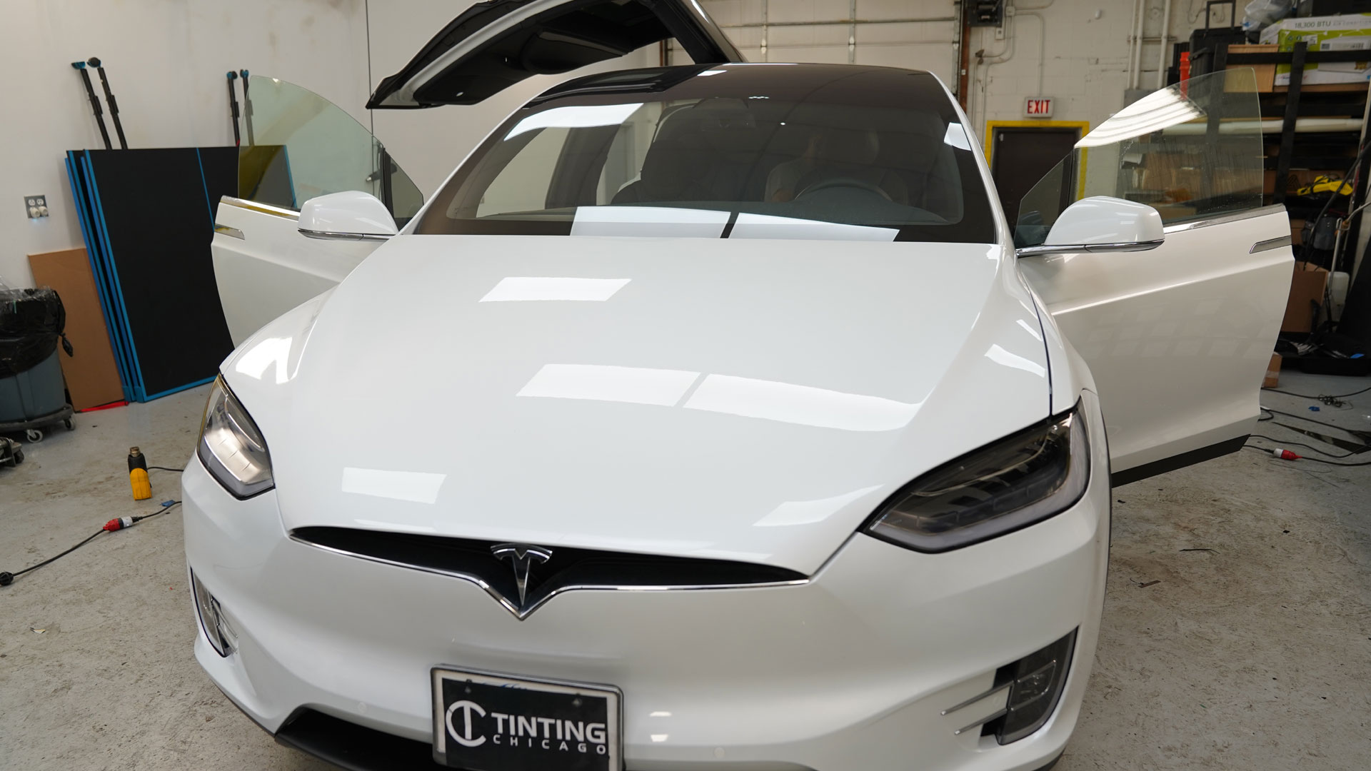 Tesla Window Tinting | Total Tint Solutions in Chicago