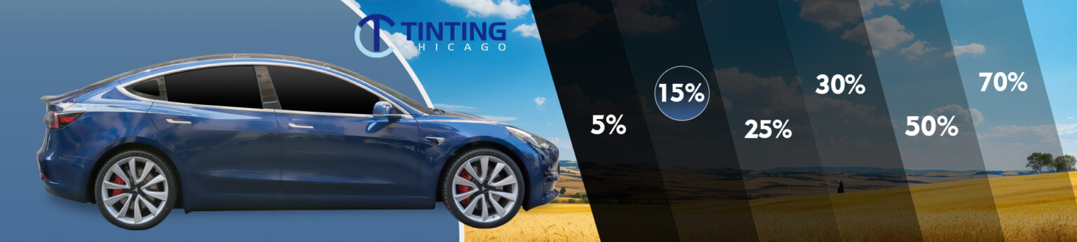 Where is 15% tint on all windows used? Can you see through it?
