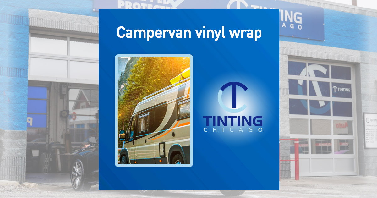 Get Campervan Vinyl Wrap: Fast at Tinting Chicago