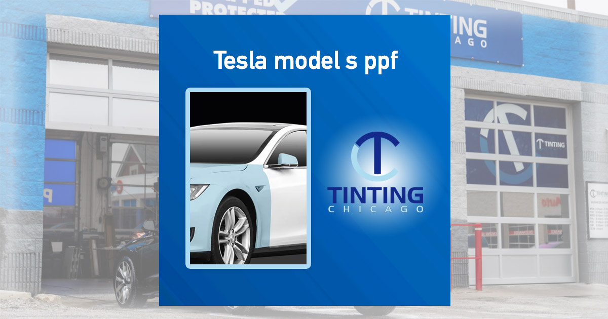 Tesla Model S Paint Protection Film (PPF) | Installers in Chicago