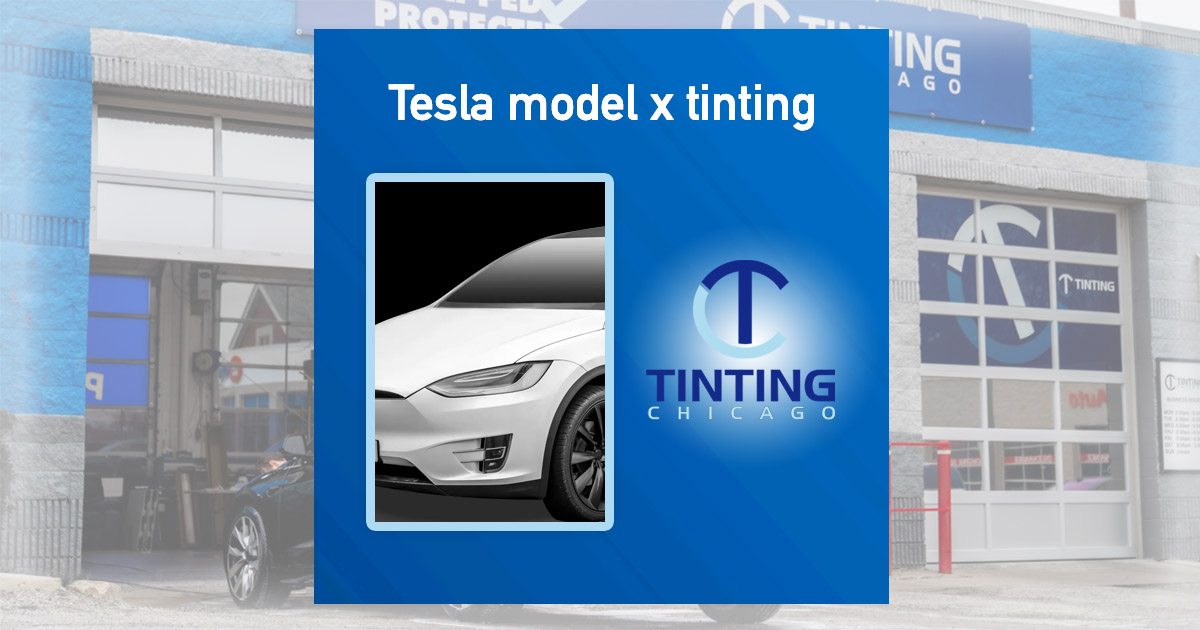 Tesla Model X Window Tint | Tinting Chicago