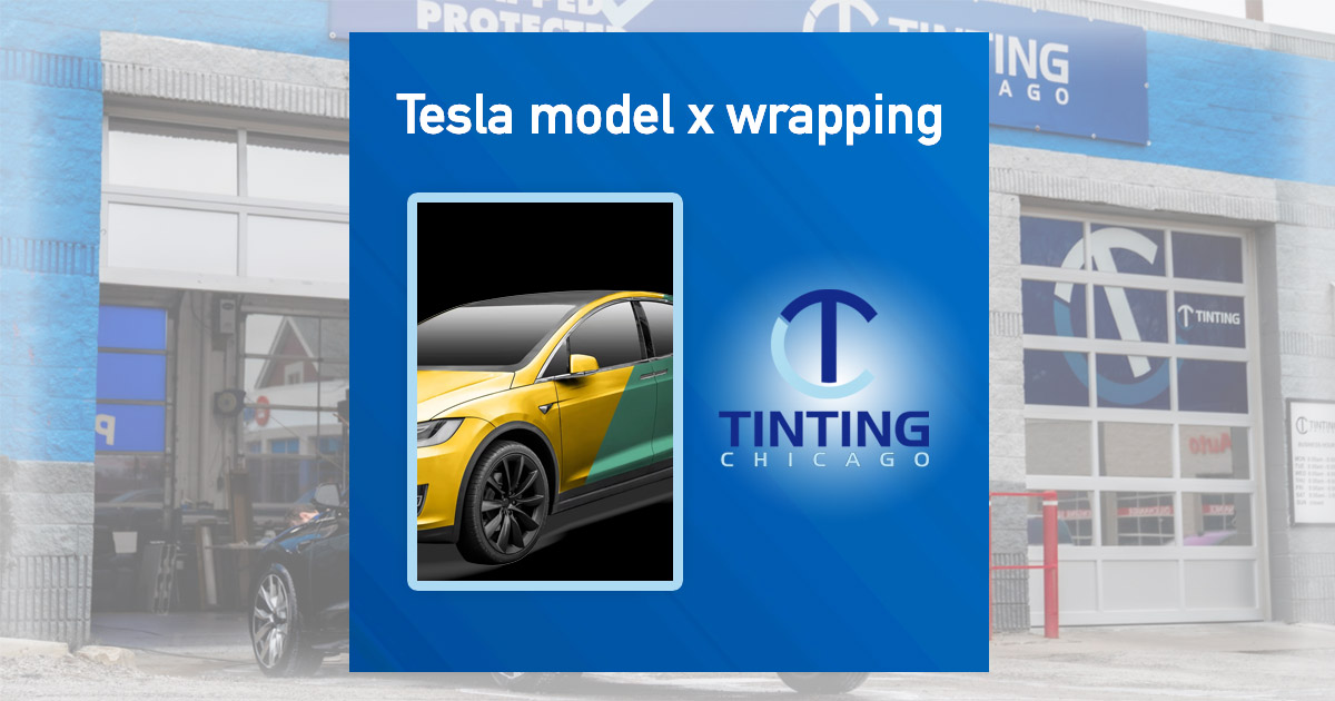 Tesla Model X Wraps | Vinyl Wrapping Services in Chicago